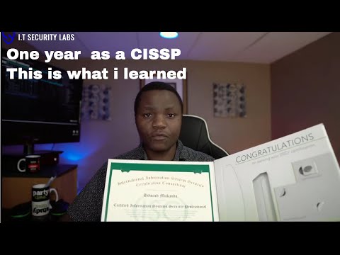 CISSP CERTIFIED FOR A YEAR . WHAT IS IT LIKE? UPDATE