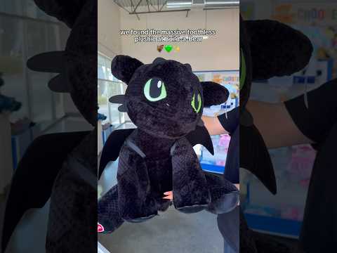 💚Giant Toothless Plush Drop at Build-A-Bear!💚📍 Build-A-Bear Workshop 🧸✨