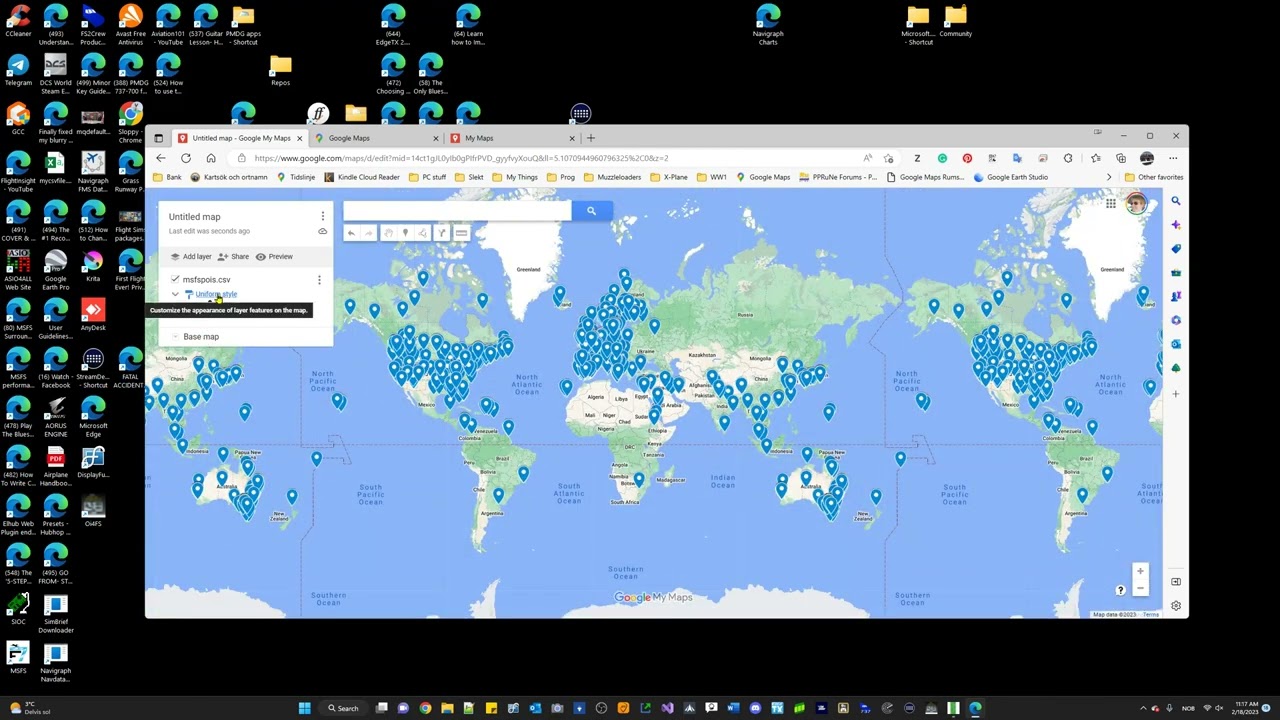 A Video to Explain How to add Point of Interests to your own MAP and use it with FStarter ...