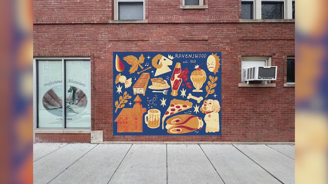 Eye-Spy Ravenswood: Artist Alex Perkins Wins Mural Design Contest