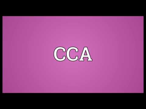 CCA Meaning