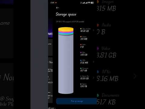 Redmi Note 10 Pro with 2TB storage l The system took 1.93TB