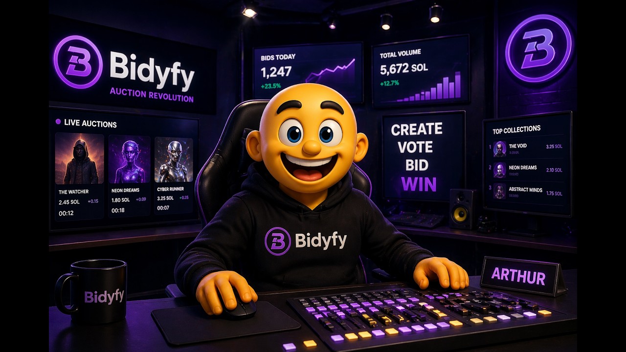 The Most Addictive Real-Time Crypto Auction Game (Bidyfy Explainer)