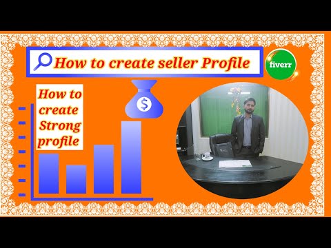 How to create Seller Profile on Fiverr |Seller Profile| Make Strong Seller Profile|