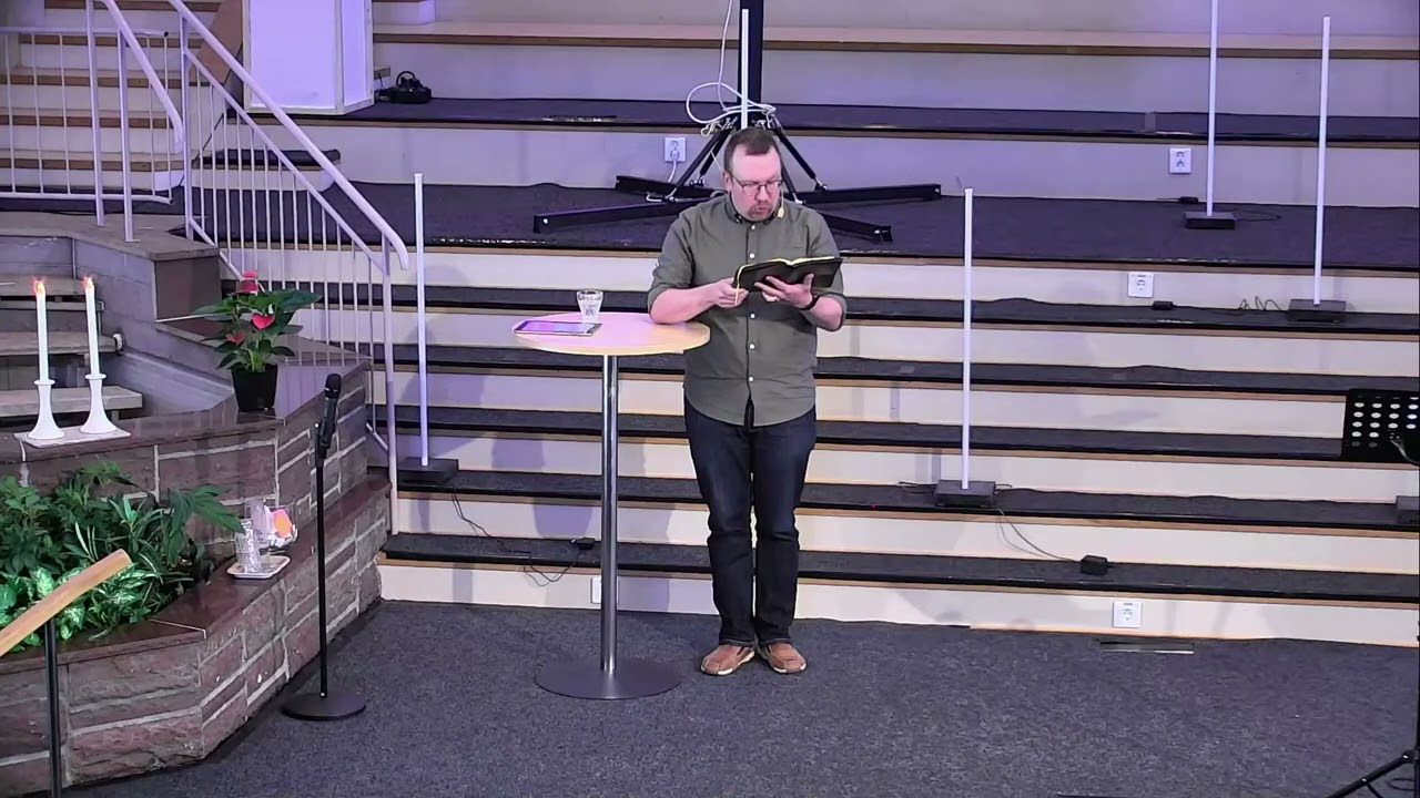 Gudstjänst 8 Mars - Sebastian Tarkiainen