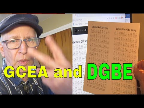 Free Ukulele Chord Charts! GCEA, DGBE or Both on Same Sheet!