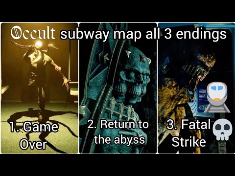 Steam Community :: Video :: Occult game all 3 endings in new subway map