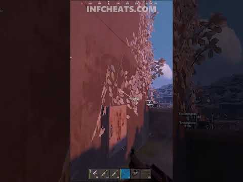 I used the best rust cheat..