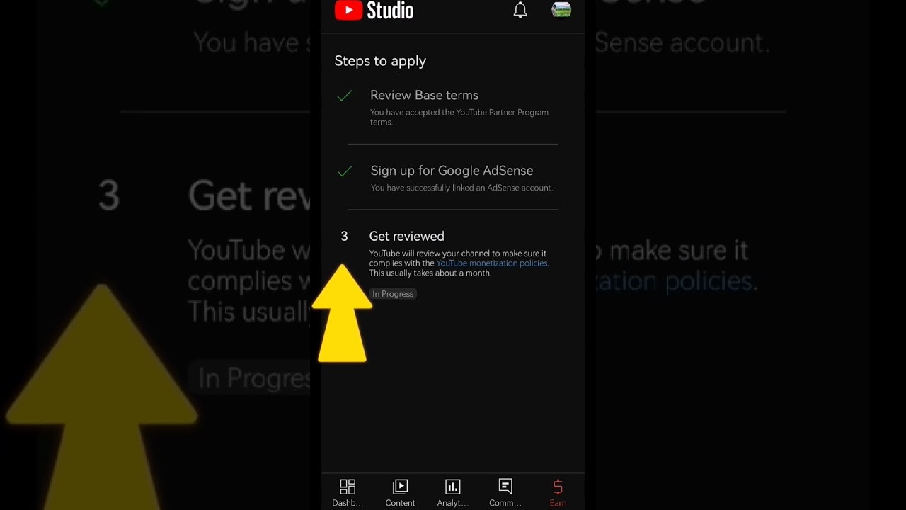 what is youtube monetization step 3 |  monetization step 3 in progress problem #monetization video