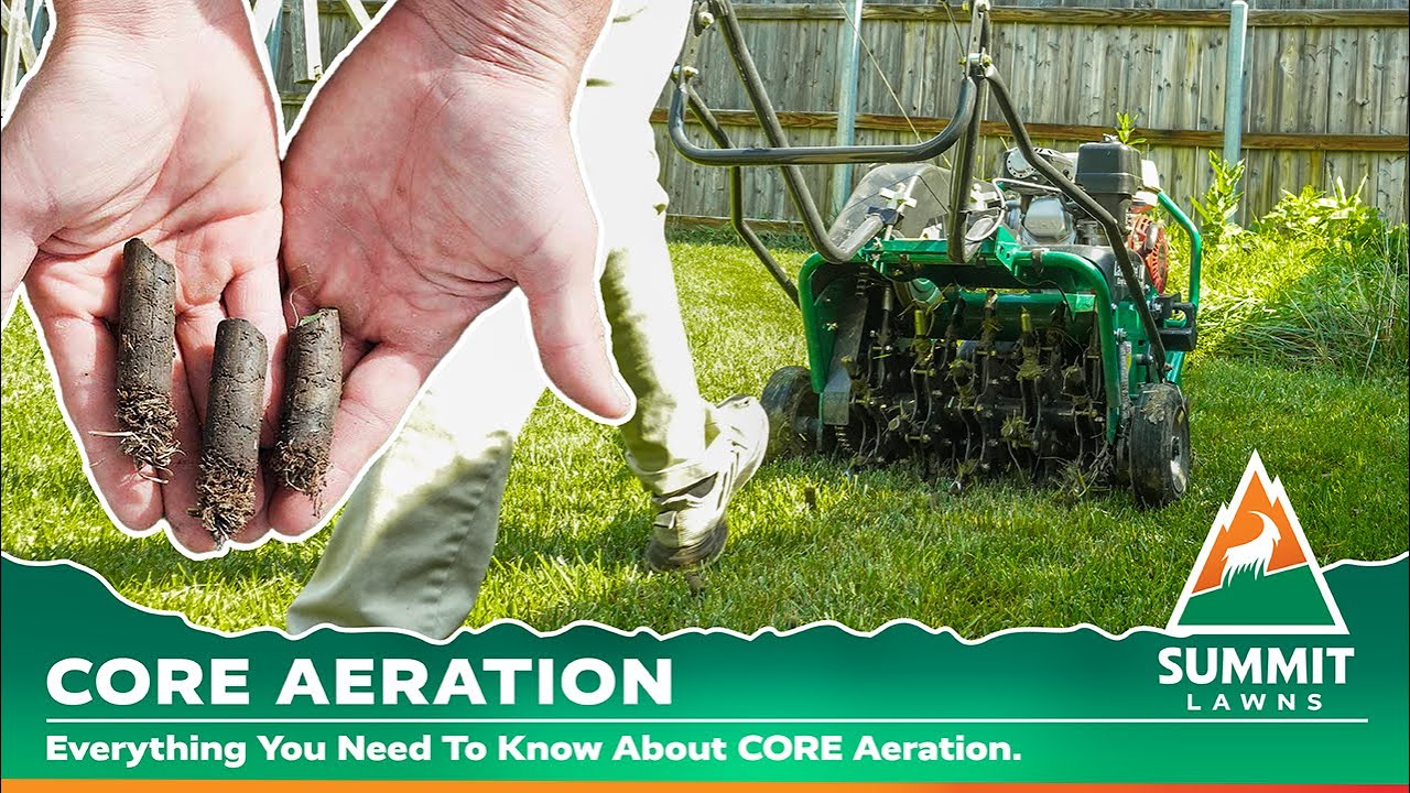 Core Aeration | Summit Lawns Service Description