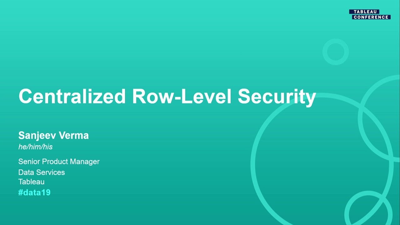 Centralized Row-Level Security