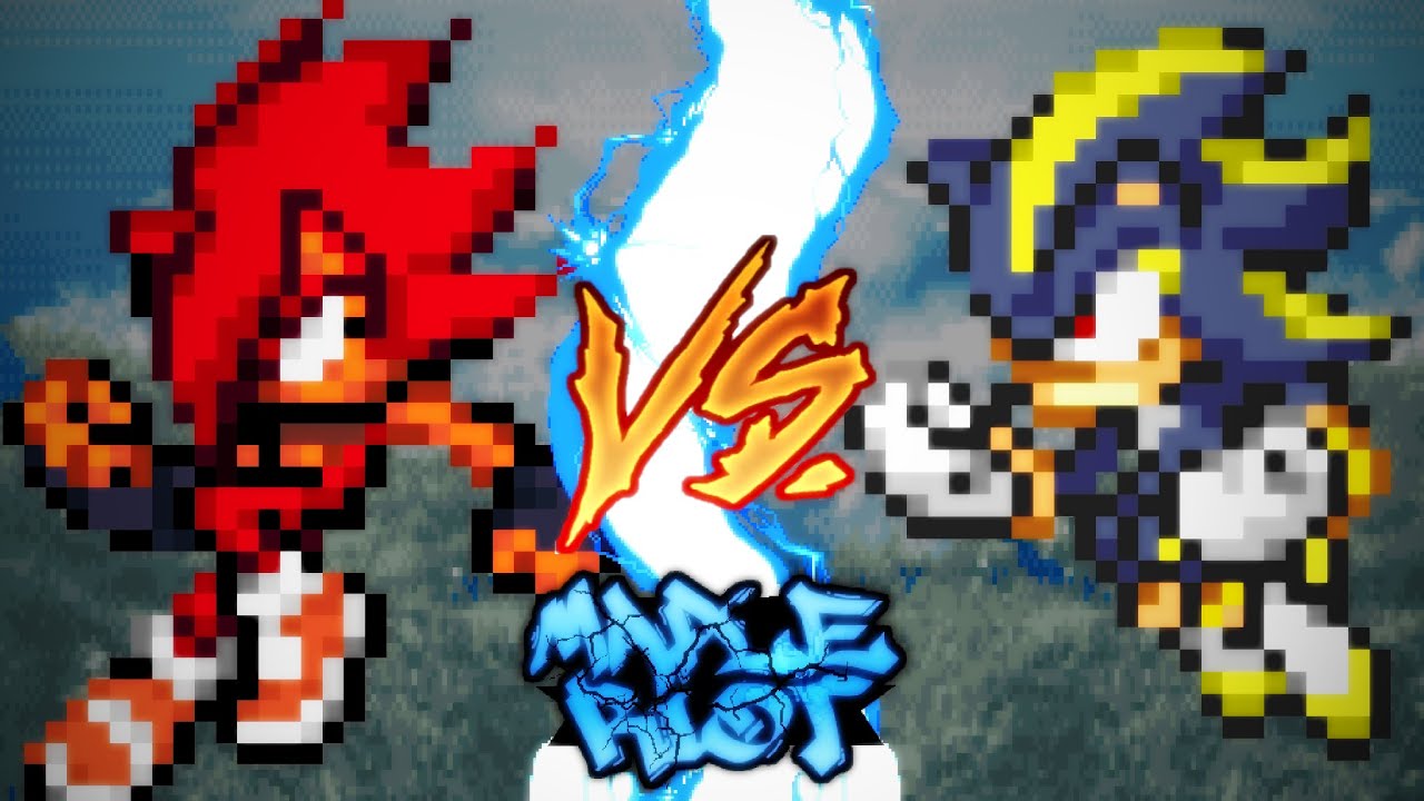 Flare vs Shadow Android (Sonic Sprite Animation)