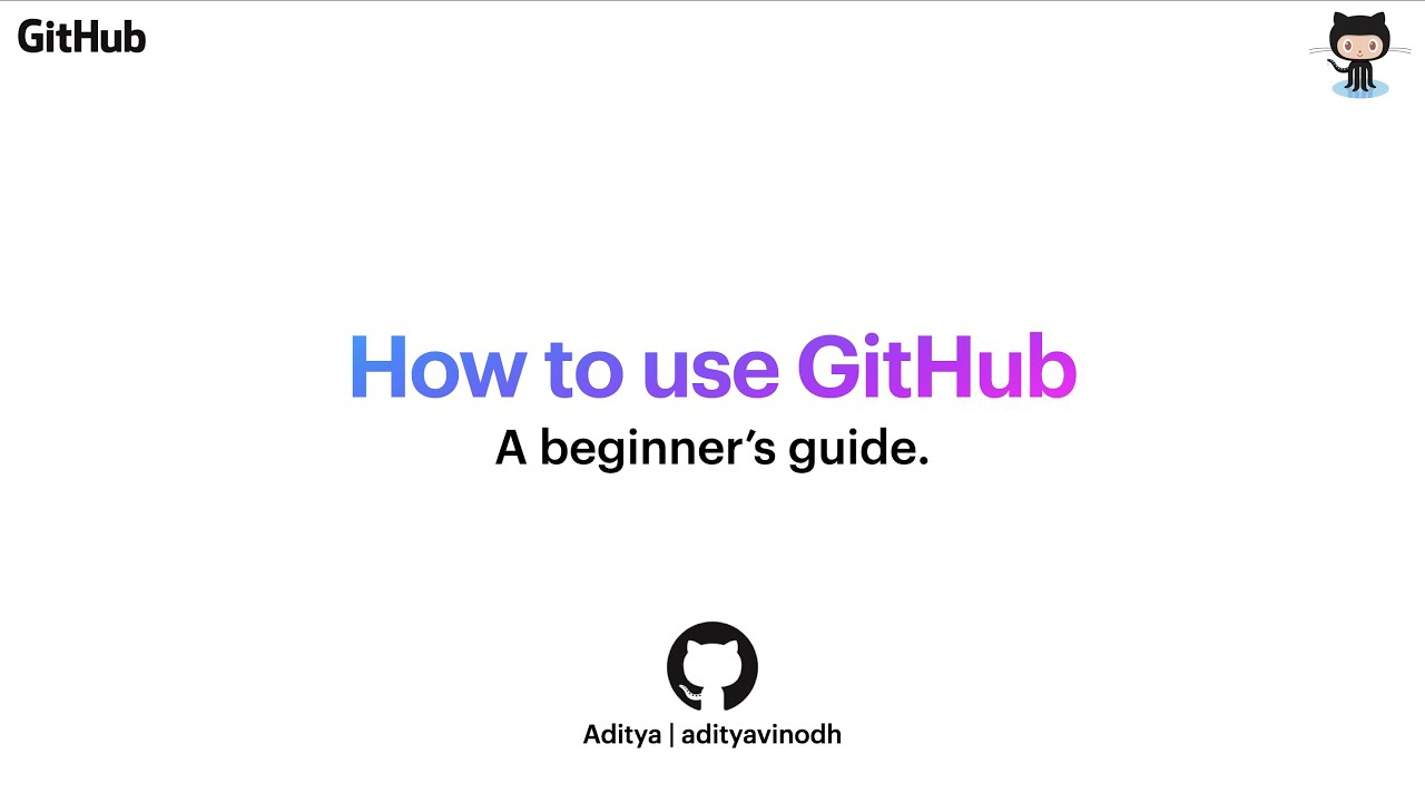 Learn How To Use GitHub: A Beginner's Guide