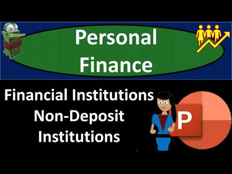 Financial Institutions Non-Deposit Institutions 4020