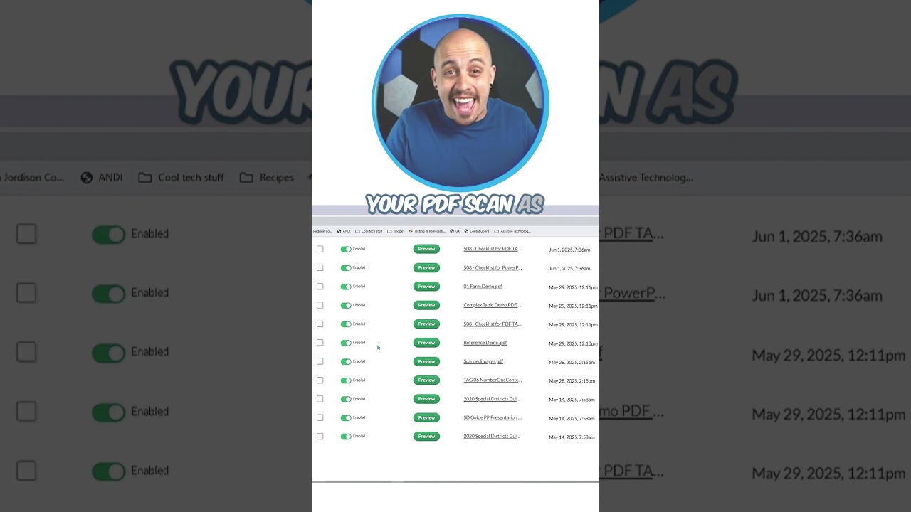 What is DocAccess? PDFs to Accessible HTML with 1 Click. #WebAccessibility #docaccess #a11y