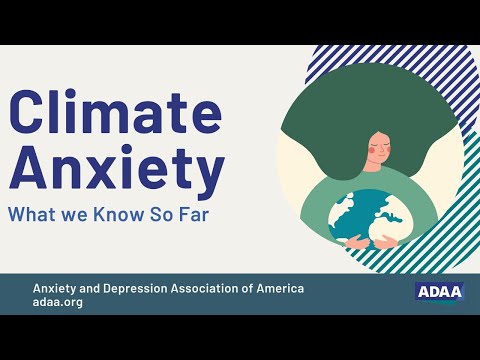 What is Climate Anxiety | Mental Health Webinar