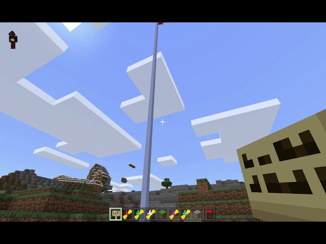 Syronel's Flagpoles Minecraft Mod