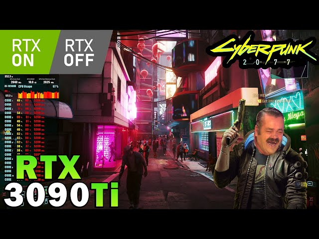 Nvidia GPUs for ultra performance in Cyberpunk 2077