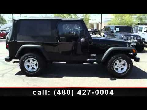 2004 Jeep Wrangler - Airpark Chrysler Jeep Dodge - Scottsdale, Az 85260