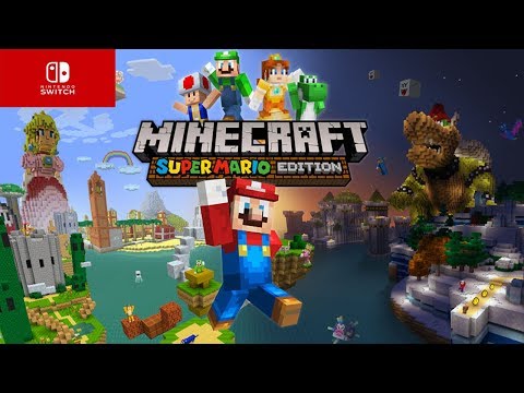 Minecraft Bedrock Edition - Mario Mash-Up Pack Part 1 (Switch Gameplay 1080p)
