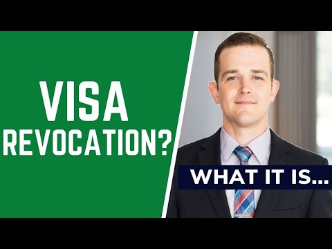 Visa Revocation (What It Is...)
