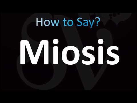 How to Pronounce Miosis (CORRECTLY!)