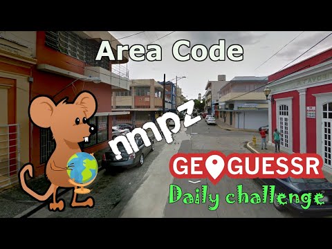 Geoguessr Daily Challenge - NMPZ - This Is One Of The Few Area Codes I Know