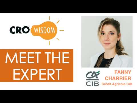 CRO Wisdom Episode 20 (Part 1): Fanny Charrier, Crédit Agricole CIB