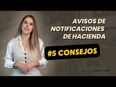 Avisos de notificaciones de Hacienda ¿es para tanto? 5# consejos.