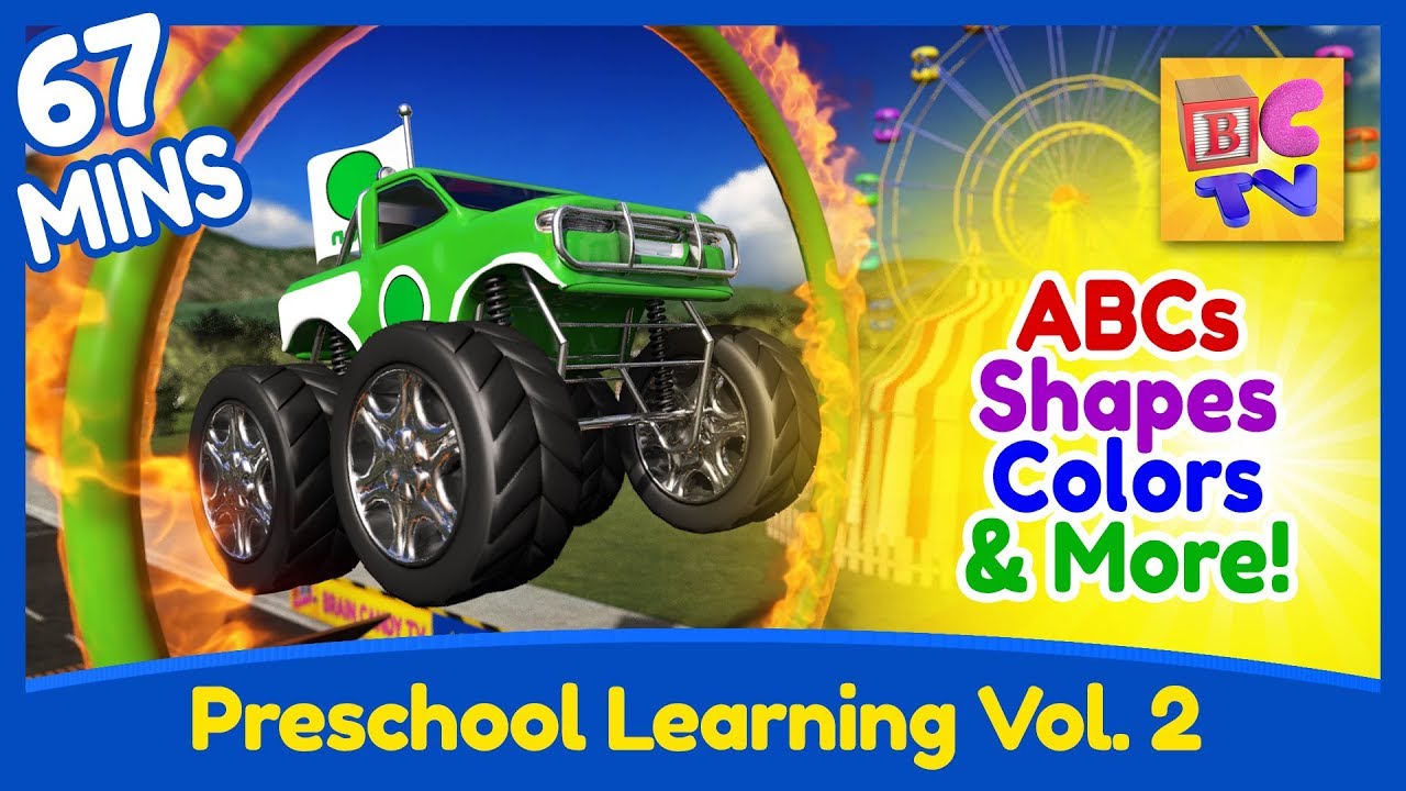 Preschool Learning Compilation | Vol 2 | Shapes, Colors Math and More!