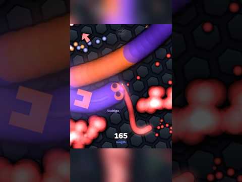 Players death leads to me killing a circler in slither io!
