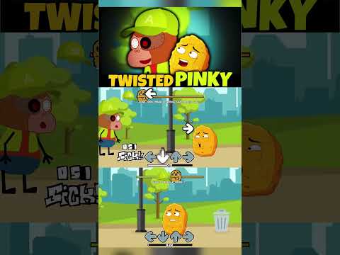 Friday Night Funkin' TWISTEDPINKY TWIDDLEFINGER MOD | GEGAGEDIGEDAGEDAGO #shorts #twiddlefinger