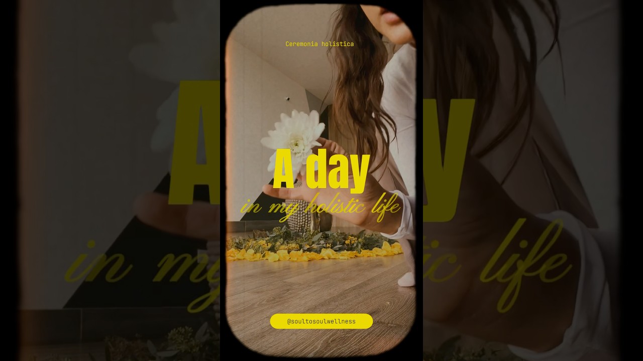 A day in my holistic life 🧘🏼‍♀️✨#holistic #lifestyle #bemindful