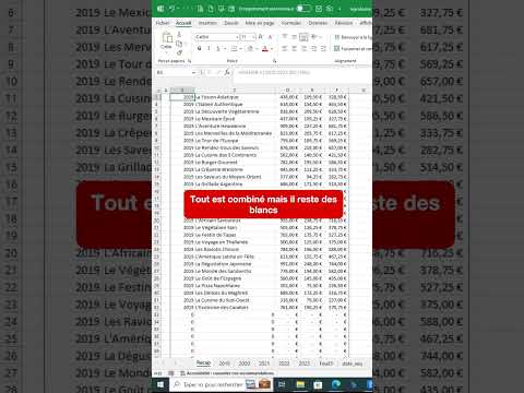 Comment combiner plusieurs feuilles Excel avec cette nouvelle fonction