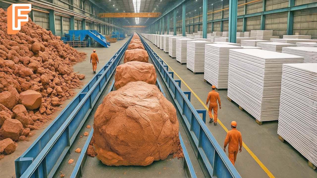 How Millions of Pieces of Ceramic Ware Are Made In Massive Production Lines