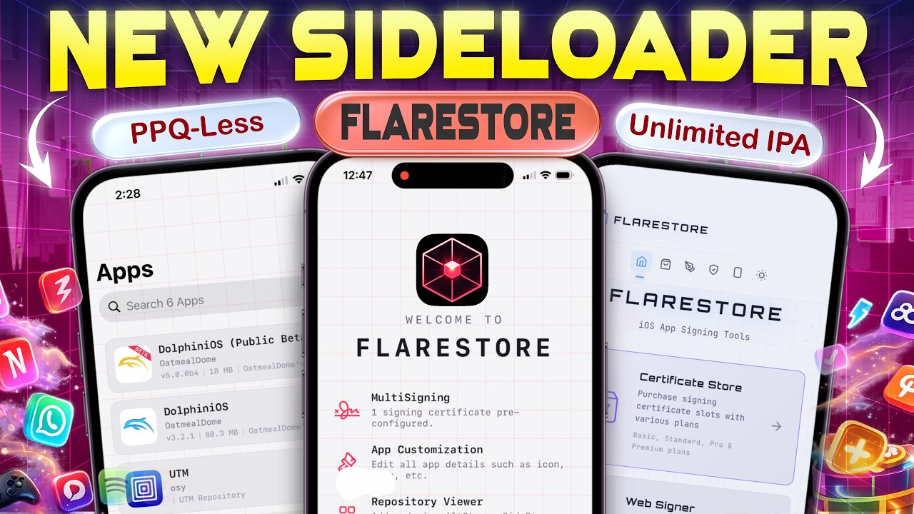 NEW FlareStore Setup iOS — Ultimate IPA Install on iPhone/iPad (Detailed)