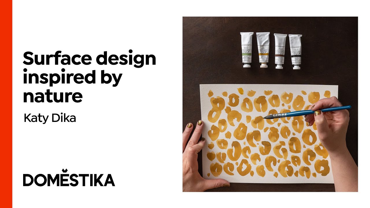 Create Surface Patterns Inspired by Nature - A course by Katy Dika | Domestika English