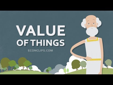 💧💎 The Value Of Things - How Do We Determine It?