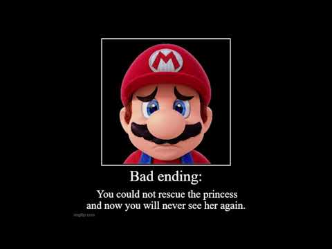 Mario: all endings meme