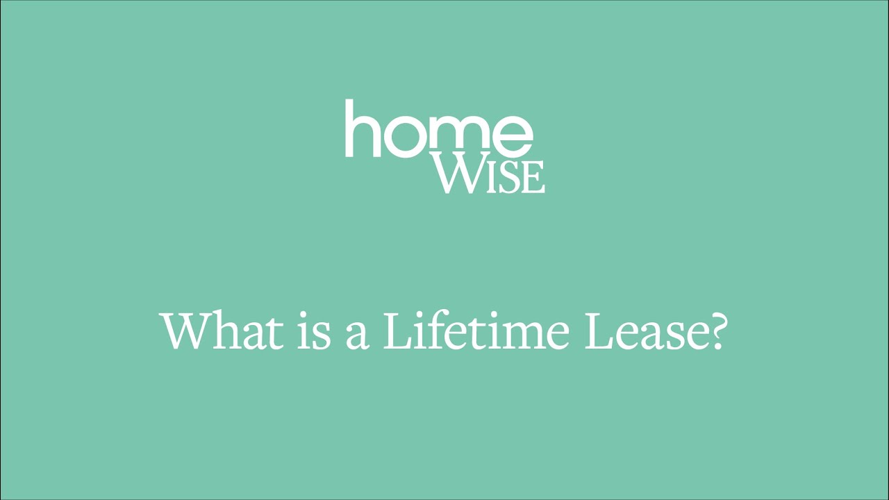 What is a Lifetime Lease?  I  Homewise