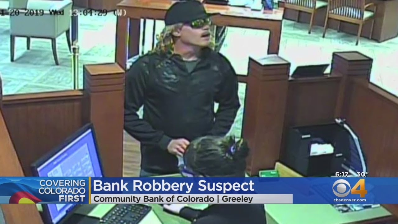 Police Search For Bank Robbery Suspect