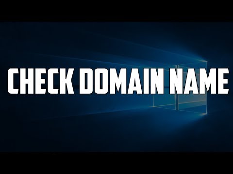 How do You find Your Computer DOMAIN name [DNS - Domain Name System]