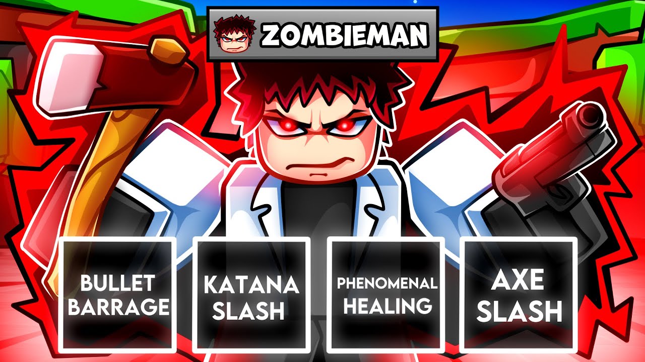 I Unlocked A SECRET ZOMBIEMAN MOVESET In ROBLOX The Strongest Battlegrounds...