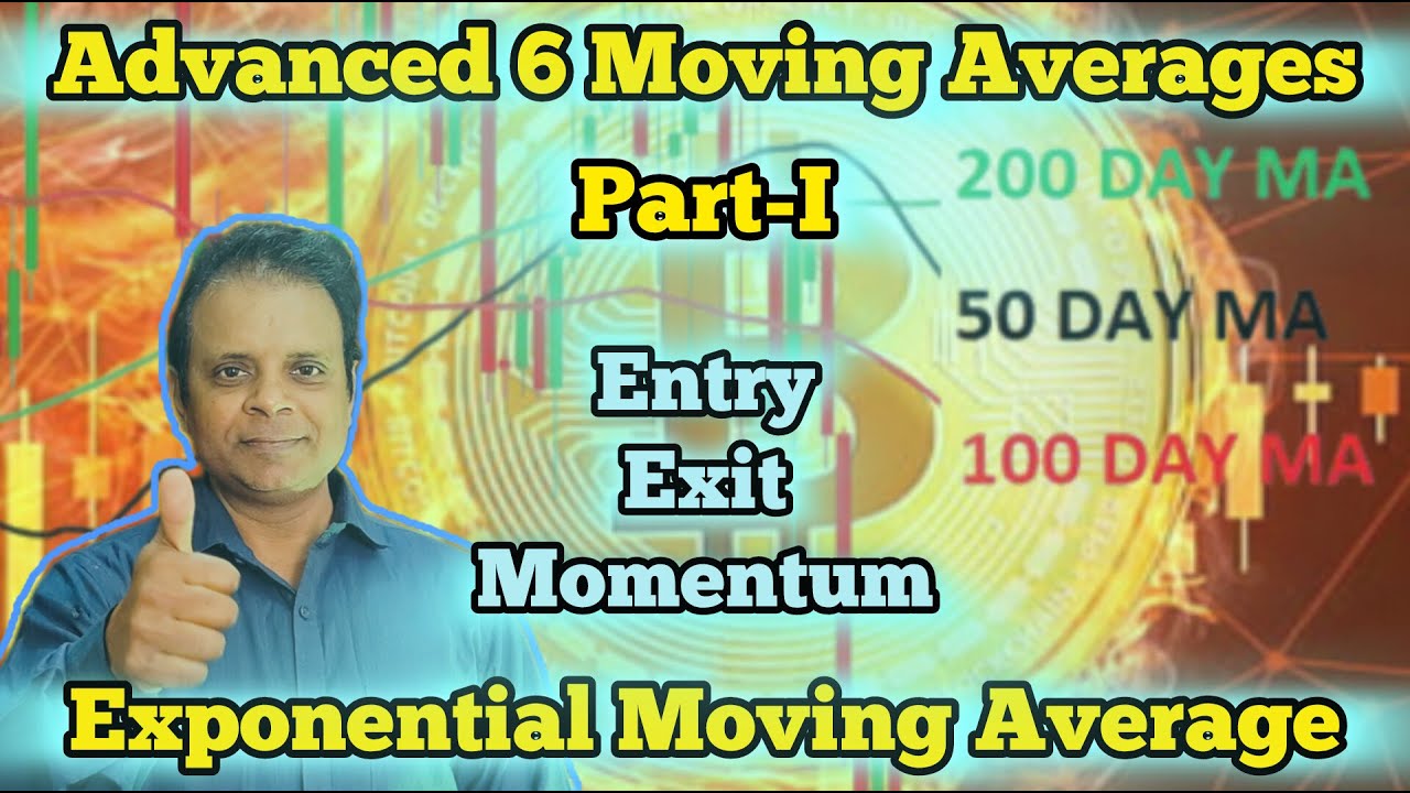 Moving Average & Exponential Moving Average ! SMA EMA ! Advance 6 Moving Averages ! Crypto Trading