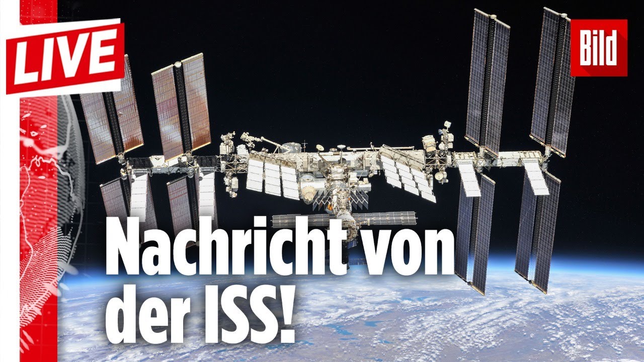 🔴 Die ISS-Astronauten sprechen direkt von der Raumstation zu uns