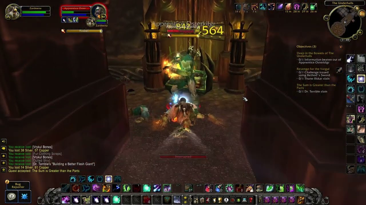 How to do Deep In The Bowels Of The Underhalls quest - WoW WOTLK Classic