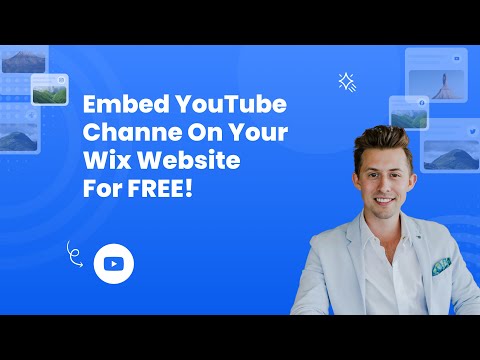 How to embed YouTube channel on Wix?