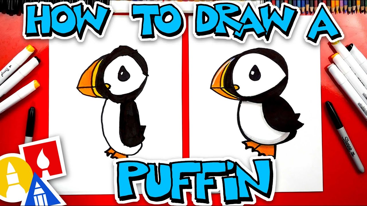 How To Draw A Puffin