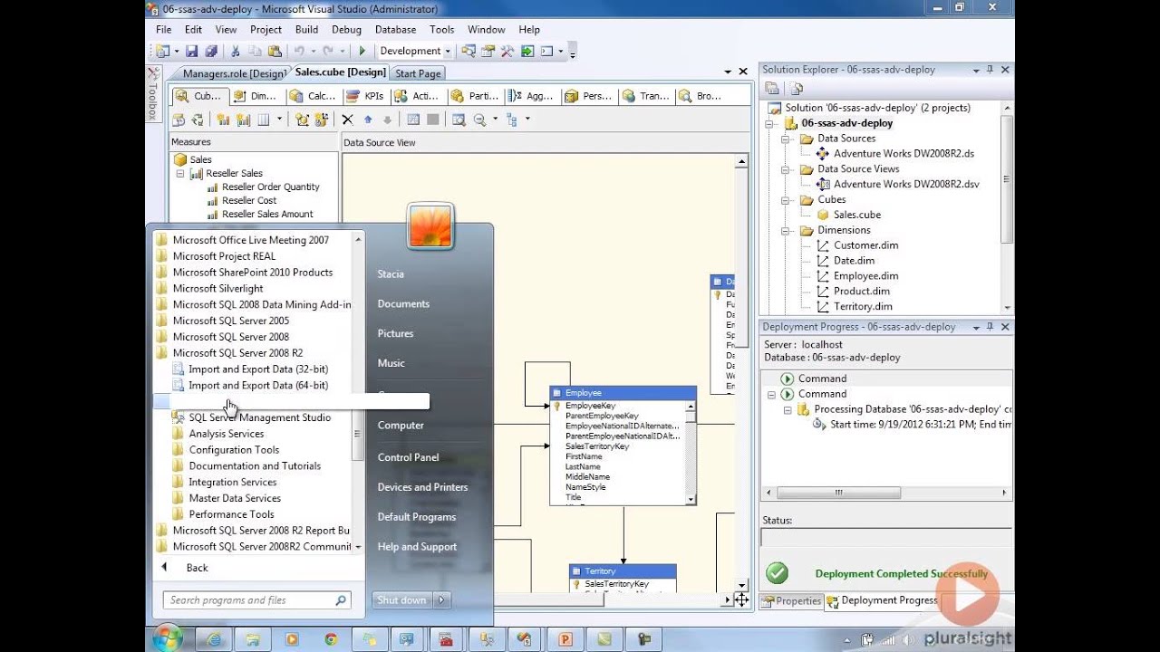 Deploy SQL Server Analysis Service Cubes