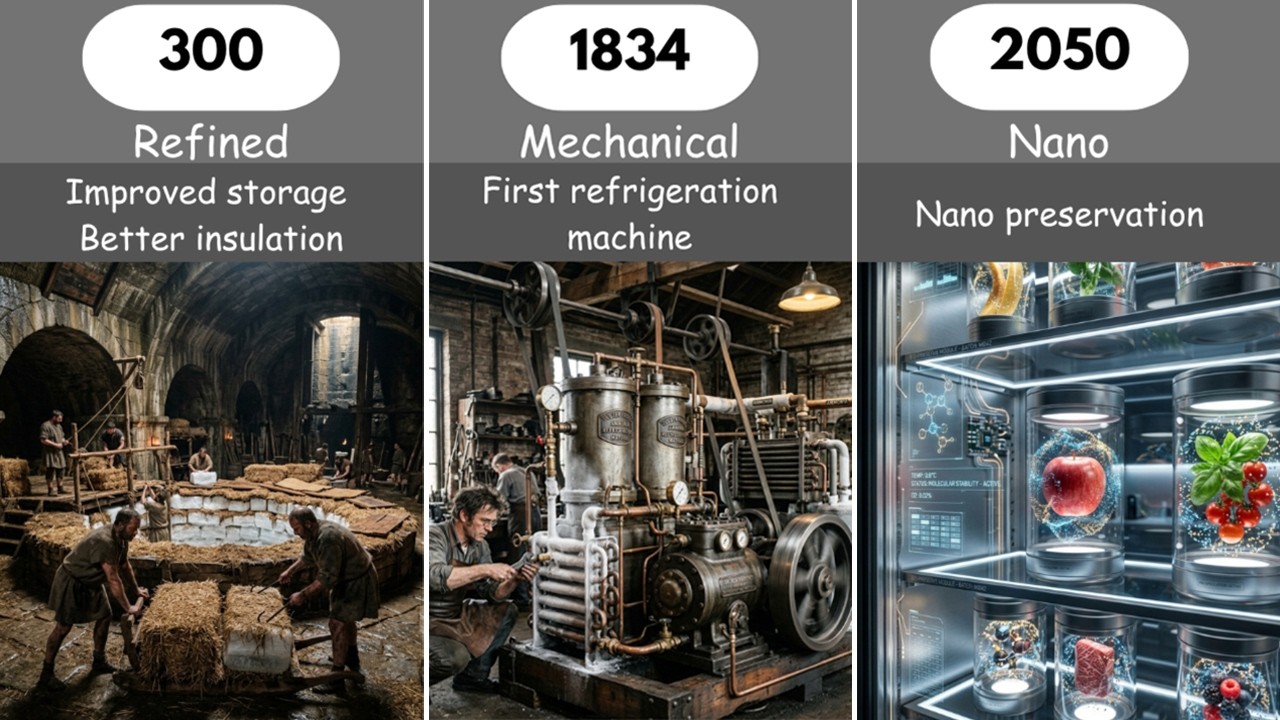 The Evolution of FRIDGE | 3000 Years